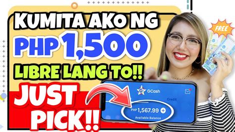 FREE GCASH P1 500 KINITA KO SA GCASH JUST PICK 5 LOGO SA CELLPHONE