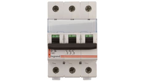 Wyłącznik nadprądowy 3P D 16A 6kA AC S303 TX3 403755 Legrand Sklep