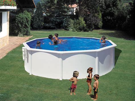 Kit piscine acier ronde Bora bora Ø 4 60 x 1 20 m 19466