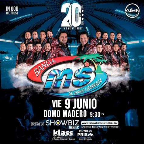 Eventos Musicales En Mexico On Twitter La Banda MS En Tamaulipas Se