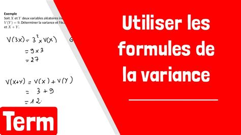 Découvrir 116 imagen formule variance seconde fr thptnganamst edu vn