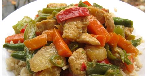 Le palais gourmand Sauté de poulet aux légumes