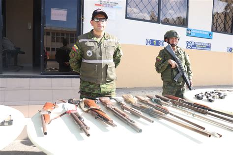 Armas decomisadas en Loja serán destruidas radioboqueronfm