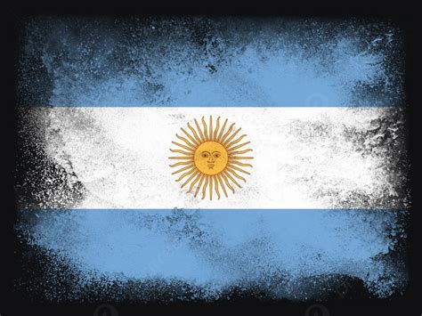 Fondo Composici N De Dise O De Bandera Argentina De Explosi N De Polvo