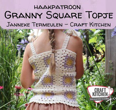 Haakpatroon Granny Square Topje Haakinformatie