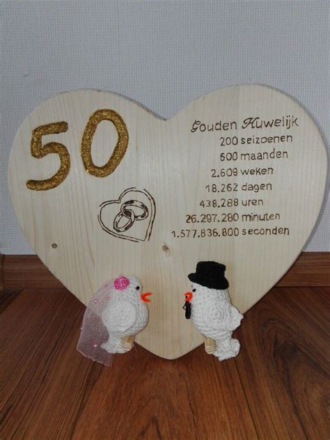 50 Jaar Getrouwd Cadeau 3d Stamboom Gouden Huwelijk Artofit