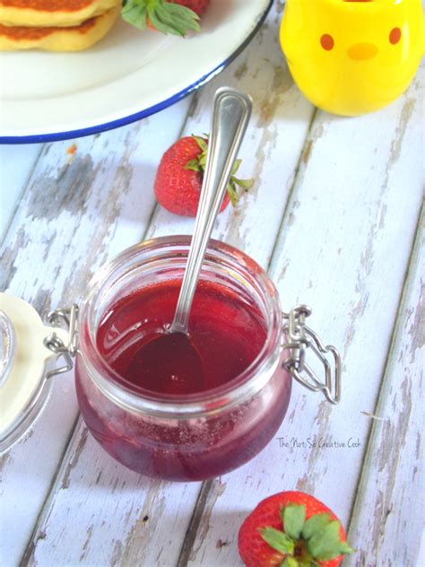 Video Homemade Strawberry Syrup The Not So Creative Cook
