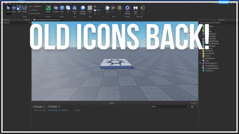 How To Get Old Roblox Studio Icons Back Beta Features YouTube
