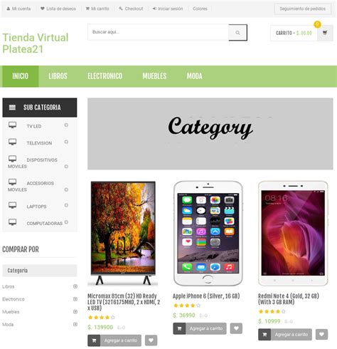 Sistema Carrito De Compras En Php Ejemplo De Carrito De Compras