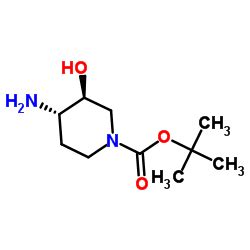 1161932 04 2 CAS号 1161932 04 2 3S 4S 4 amino 3 hydroxy piperidine 1