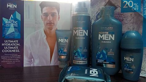 Oriflame North For Men Complete Range North For Men Subzero