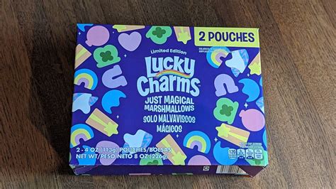Trying New Lucky Charms 2023 Limited Edition Just Magical Marshmallows