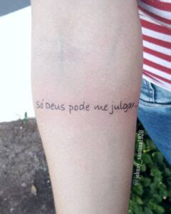 Tatuagens S Deus Pode Me Julgar Incr Veis Para Fazer