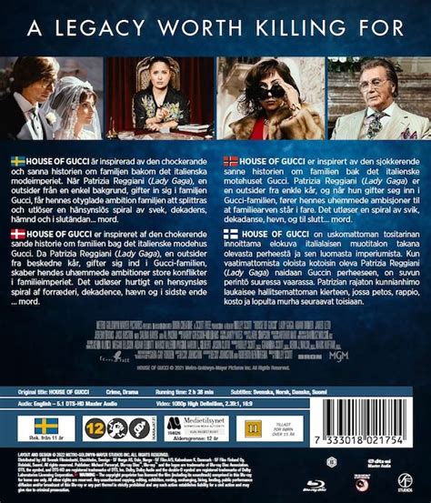 House Of Gucci Blu Ray Cdon