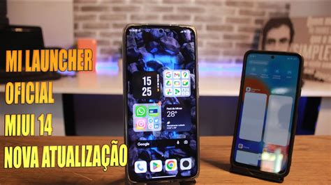 MI LAUNCHER OFICIAL MIUI 14 NOVA ATUALIZAÇÃO YouTube