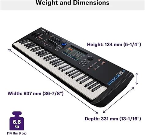 Yamaha MODX6 Plus Keyboard Synthesizer 61 Key ZZounds