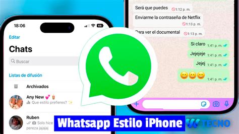 Nuevo Whatsapp Estilo Iphone En Android Ultima Version Wtecno