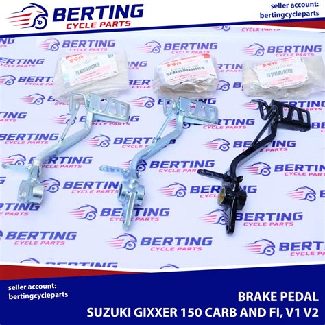 Sgp Brake Pedal Suzuki Gixxer Carb And Fi V V Genuine J