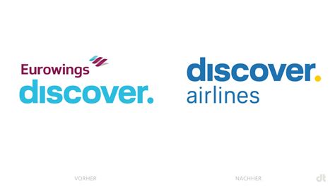Discover Airlines Logo Vorher Und Nachher Design Tagebuch
