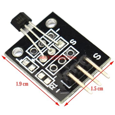 Pcs Ky Analog Hall Magnetic Sensor Module For Arduino Avr Pic