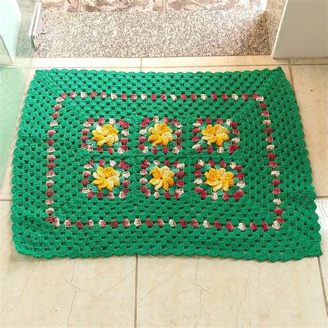 Tapete De Crochet Simple Aprende A Hacer Y Ver 40 Patrones Hermosos Y