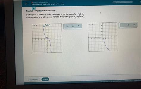 ographs and functions translating the graph of a functi math