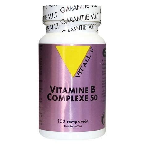 Vitamine B complexe 50 100 comprimés Cdiscount Au quotidien