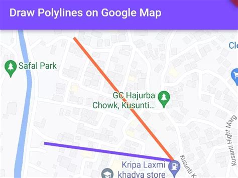 How To Draw Polylines On Google Map In Flutter