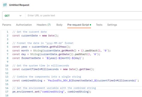 how to use pre request script in postman paulsofts