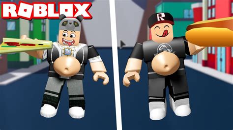 Aç Adamlar Olup Bütün Yemekleri Yiyoruz Panda ile Roblox Munching