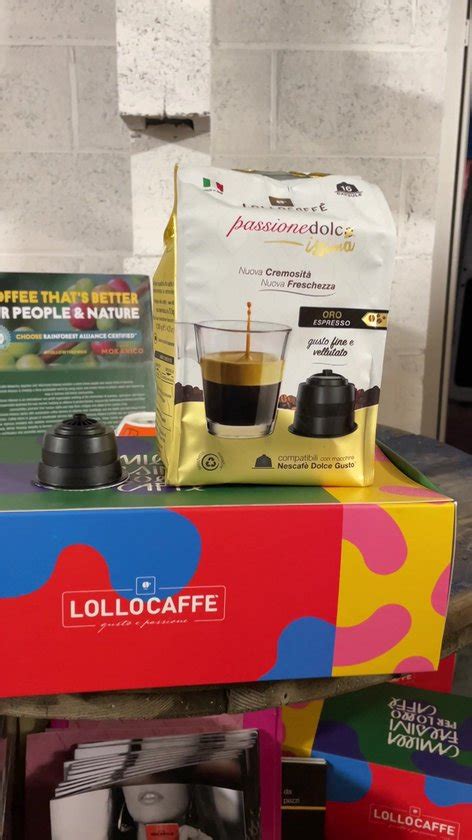 Lollo Caffè Oro Arabica Espresso Dolce Gusto Compatible 6 x 16