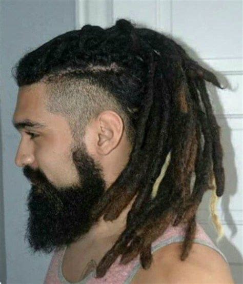 Dreadlocks With Side Undercuts Dreadlock Hairstyles For Men Fringe
