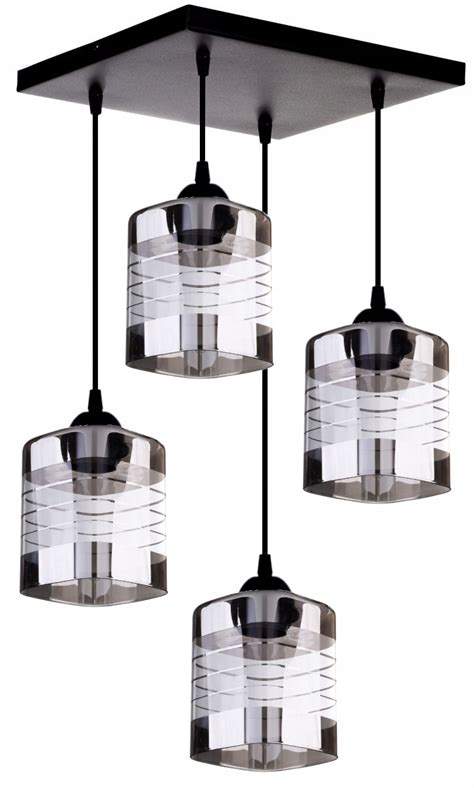 Szklana Lampa Wisząca Sufitowa Żyrandol Plafon LED 133321 Cena