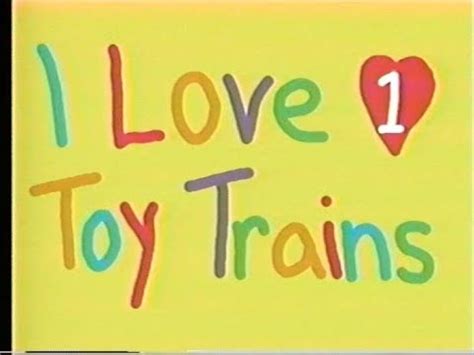 I Love Toy Trains Youtube