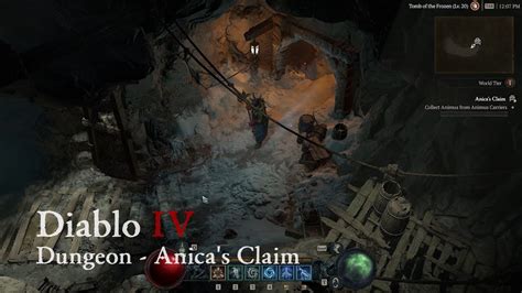 Diablo 4 BETA SLAM Druid Dungeon Anica S Claim No Commentary