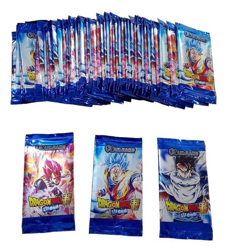 Tarjetas Cartas Dragon Ball Super Xtreme 50 Sobres hf card Envío gratis