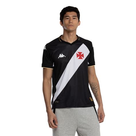 Camisa do Vasco da Gama I 23 Kappa Masculina Torcedor em Promoção