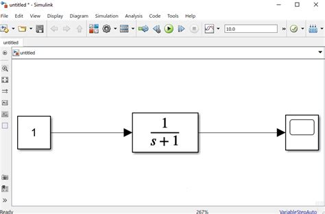 usuarios matlab en español simulación de la respuesta de una función de transferencia con simulink