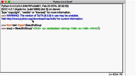 Beautiful Soup Html Parsing Prettify With Soup Youtube