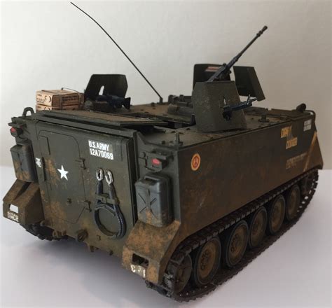 Us M Acav Support Vehicle Plastic Model Military Vehicle Kit