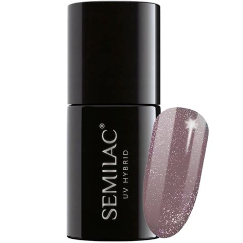 Semilac Shimmer Dust Brown 322 UV Gel Polish 7ml Pukka Nails