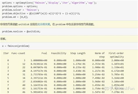 matlab—fmincon 知乎