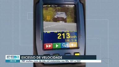 Boa Noite Espírito Santo edição regional PRF registra veículos em