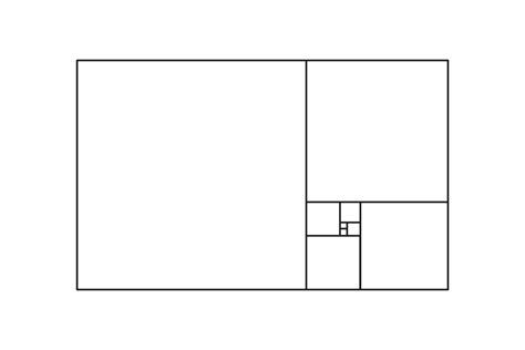 Golden Ratio Template Divine Golden Proportion Universal Meanings