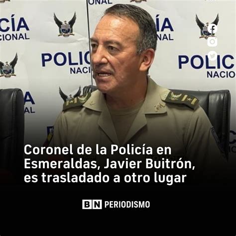 Bn On Twitter Frikson Erazo Gobernador De Esmeraldas Confirm El