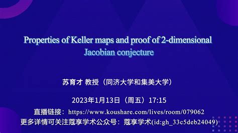 Properties Of Keller Maps And Proof Of Dimensional Jacobian