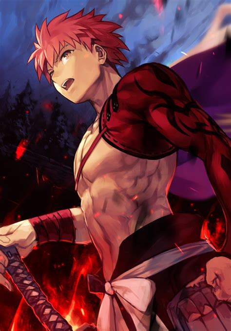 Emiya Shirou And Senji Muramasa Fate And More Drawn By Hungry