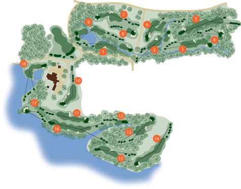 South Carolina Golf Courses Map Tony Aigneis
