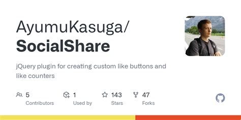 Github Ayumukasuga Socialshare Jquery Plugin For Creating Custom