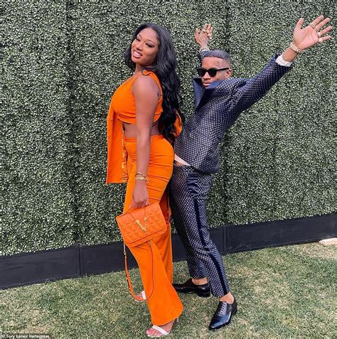 Megan Thee Stallion Is Nearly Naked In Silver Chains And Sheer Catsuit